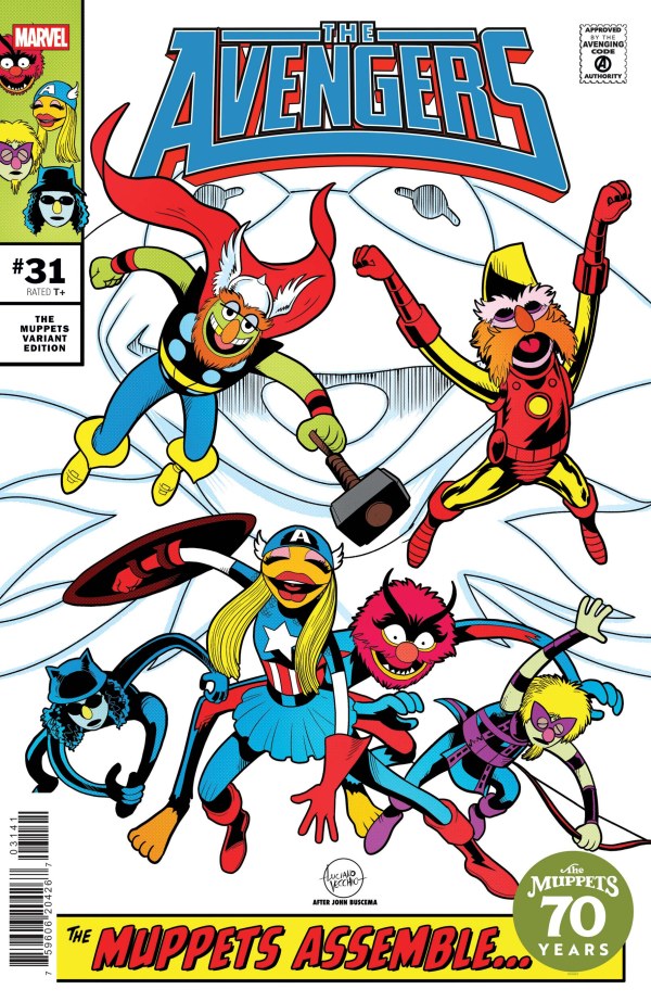 The Avengers #31 Luciano Vecchio Muppets Variant – Gotham City Limit